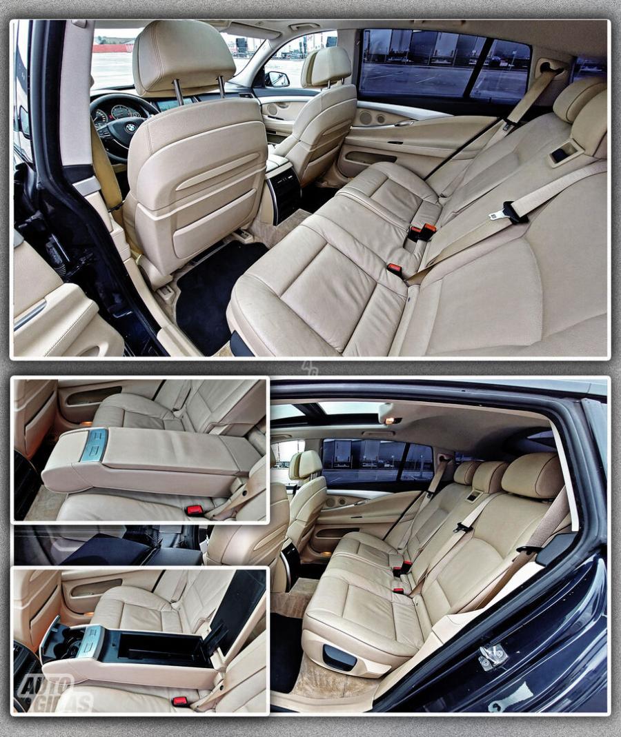 Blue BMW 530 Gran Turismo 2010 in Vilnius, with an engine capacity of 3.00 L and mileage of 335 thousand km for 9900 €, photo 33 on AUTOMOTO.COM.LV