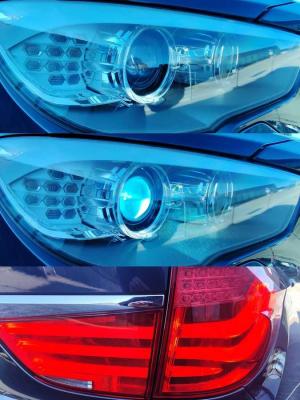 Blue BMW 530 Gran Turismo 2011 in Siauliai, with an engine capacity of 3.00 L and mileage of 200 thousand km for 11350 €, photo 36 on AUTOMOTO.COM.LV