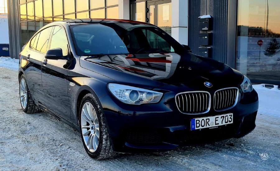 Blue BMW 530 Gran Turismo 2013 in Vilnius, with an engine capacity of 2.99 L and mileage of 328 thousand km for 13850 €, photo 10 on AUTOMOTO.COM.LV