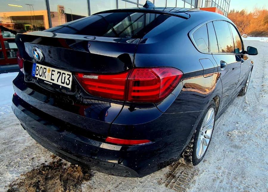 Blue BMW 530 Gran Turismo 2013 in Vilnius, with an engine capacity of 2.99 L and mileage of 328 thousand km for 13850 €, photo 22 on AUTOMOTO.COM.LV