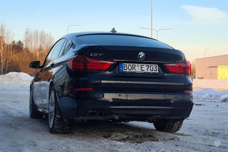 Blue BMW 530 Gran Turismo 2013 in Vilnius, with an engine capacity of 2.99 L and mileage of 324 thousand km for 12950 €, photo 13 on AUTOMOTO.COM.LV