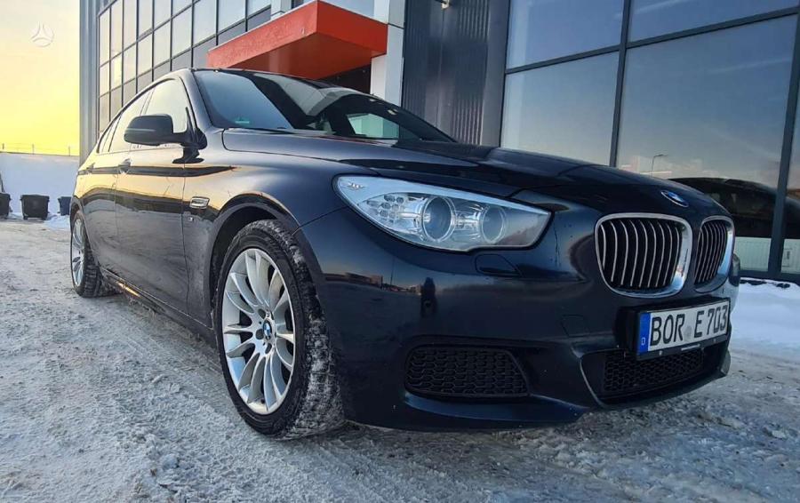 Blue BMW 530 Gran Turismo 2013 in Vilnius, with an engine capacity of 2.99 L and mileage of 324 thousand km for 12950 €, photo 18 on AUTOMOTO.COM.LV