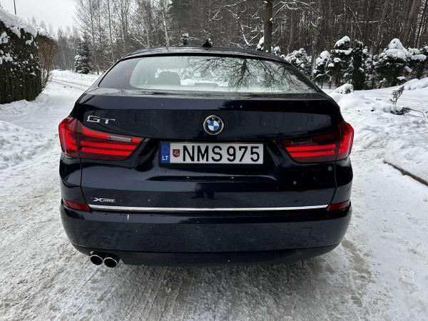 Blue BMW 530 Gran Turismo 2015 in Vilnius, with an engine capacity of 3.00 L and mileage of 320 thousand km for 12950 €, photo 6 on AUTOMOTO.COM.LV
