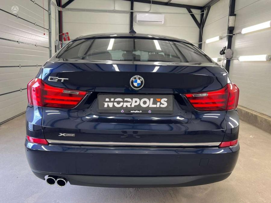 Blue BMW 530 Gran Turismo 2015 in Vilnius, with an engine capacity of 2.99 L and mileage of 205 thousand km for 12584 €, photo 9 on AUTOMOTO.COM.LV