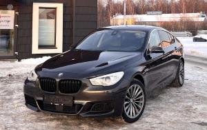 Brūns BMW 530 Gran Turismo 2015 Kauņa, ar dzinēja tilpumu 3.00 L un nobraukumu 205 tūkst. km par 13599 €, foto  vietnē AUTOMOTO.COM.LV