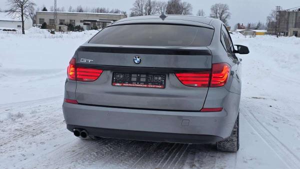 Pelēks BMW 530 Gran Turismo 2010 Klaipėda, ar dzinēja tilpumu 3.00 L un nobraukumu 400 tūkst. km par 8690 €, foto 10 vietnē AUTOMOTO.COM.LV