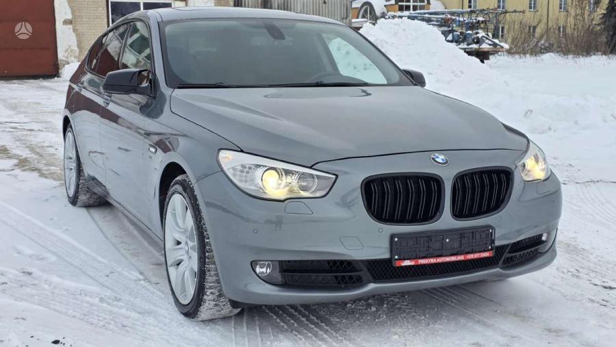 Pelēks BMW 530 Gran Turismo 2010 Klaipėda, ar dzinēja tilpumu 3.00 L un nobraukumu 400 tūkst. km par 8690 €, foto 11 vietnē AUTOMOTO.COM.LV