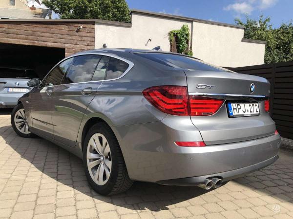 Pelēks BMW 530 Gran Turismo 2010 Kauņa, ar dzinēja tilpumu 2.99 L un nobraukumu 375 tūkst. km par 6900 €, foto 6 vietnē AUTOMOTO.COM.LV