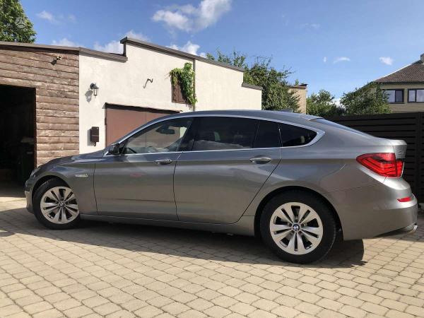 Pelēks BMW 530 Gran Turismo 2010 Kauņa, ar dzinēja tilpumu 2.99 L un nobraukumu 375 tūkst. km par 6900 €, foto 7 vietnē AUTOMOTO.COM.LV