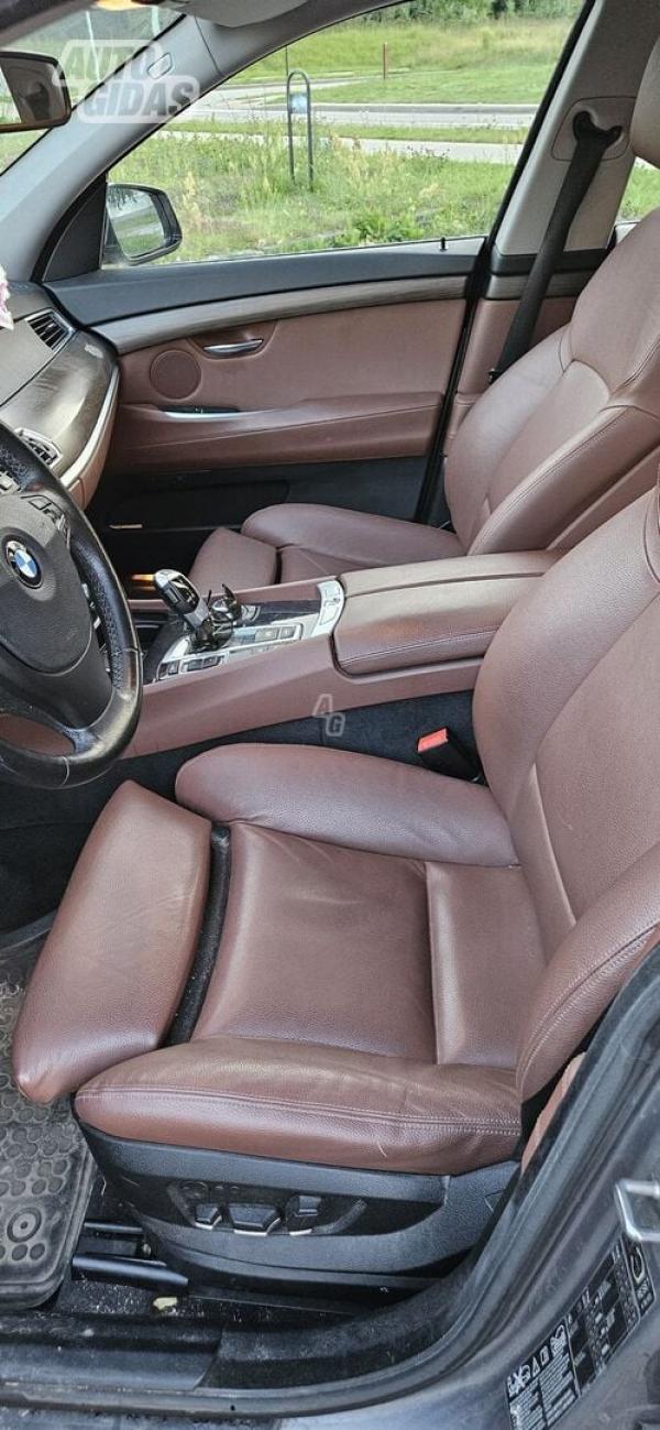 Grey BMW 530 Gran Turismo 2012 in Vilnius, with an engine capacity of 3.00 L and mileage of 317 thousand km for 8700 €, photo 7 on AUTOMOTO.COM.LV