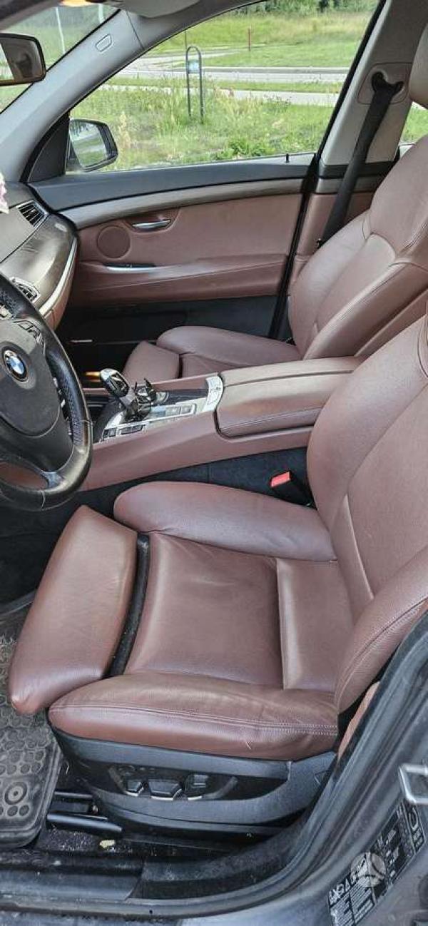 Pelēks BMW 530 Gran Turismo 2012 Viļņa, ar dzinēja tilpumu 2.99 L un nobraukumu 317 tūkst. km par 8700 €, foto 7 vietnē AUTOMOTO.COM.LV