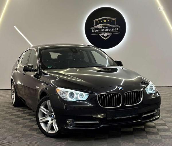 Pelēks BMW 530 Gran Turismo 2013 Marijampole, ar dzinēja tilpumu 2.99 L un nobraukumu 201 tūkst. km par 9650 €, foto 1 vietnē AUTOMOTO.COM.LV