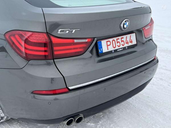 Grey BMW 530 Gran Turismo 2014 in Kedainiai, with an engine capacity of 2.99 L and mileage of 255 thousand km for 10500 €, photo 11 on AUTOMOTO.COM.LV