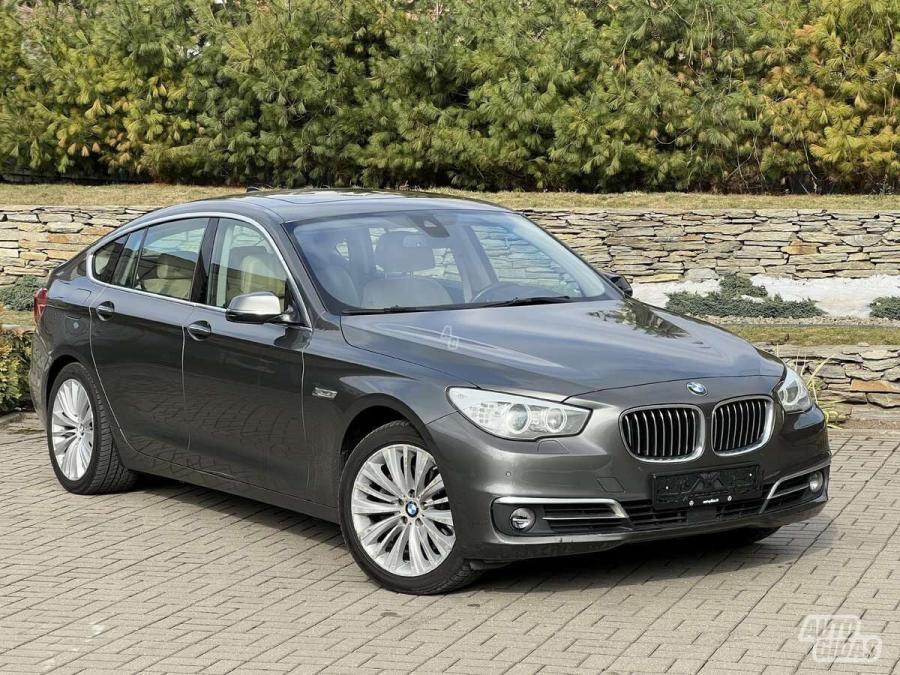 Grey BMW 530 Gran Turismo 2014 in Kedainiai, with an engine capacity of 3.00 L and mileage of 255 thousand km for 9950 €, photo 1 on AUTOMOTO.COM.LV