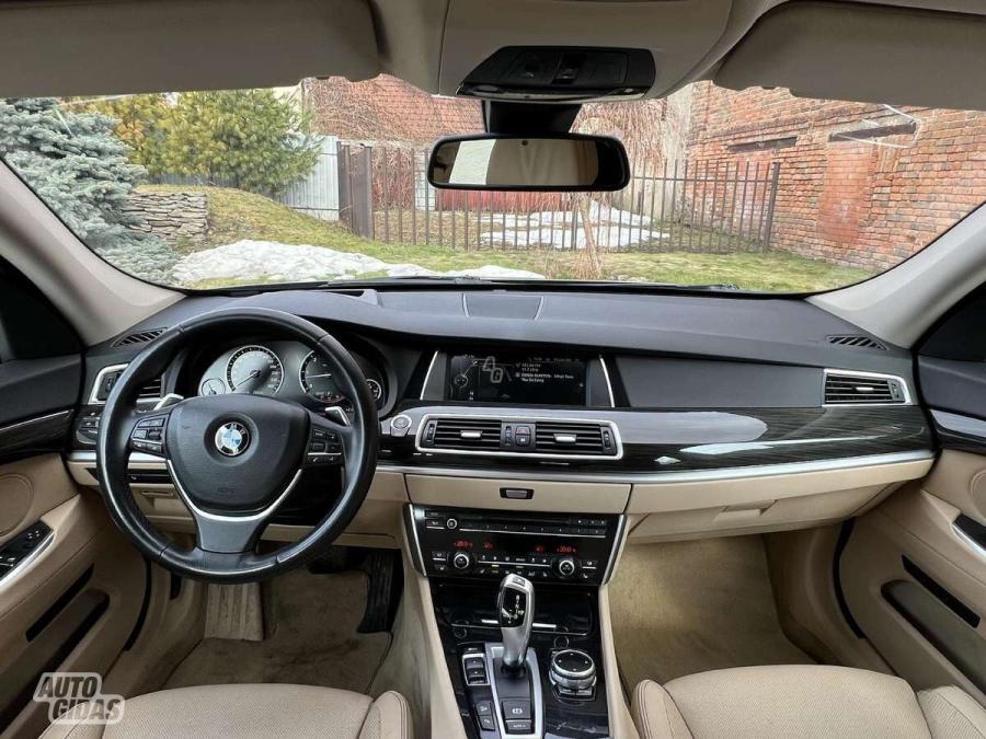 Grey BMW 530 Gran Turismo 2014 in Kedainiai, with an engine capacity of 3.00 L and mileage of 255 thousand km for 9950 €, photo 18 on AUTOMOTO.COM.LV