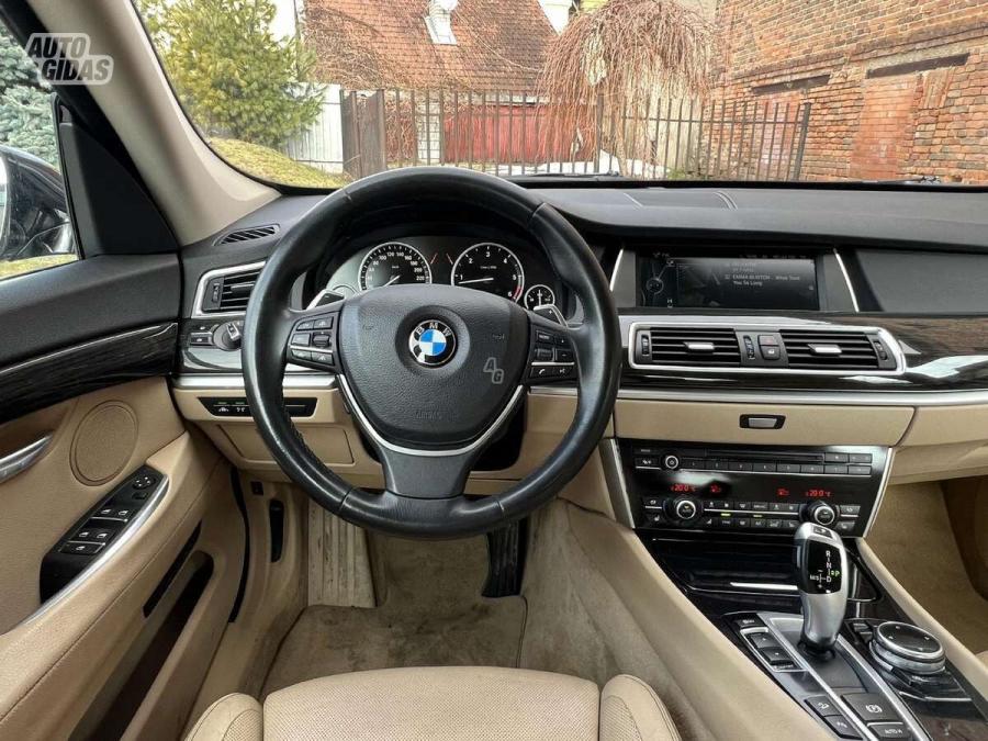 Grey BMW 530 Gran Turismo 2014 in Kedainiai, with an engine capacity of 3.00 L and mileage of 255 thousand km for 9950 €, photo 19 on AUTOMOTO.COM.LV