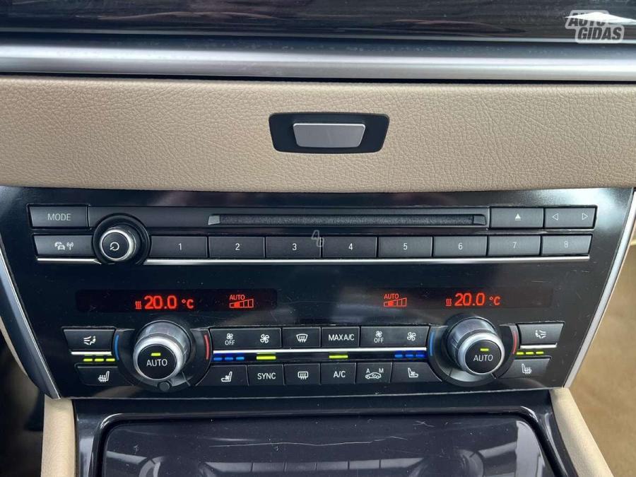 Grey BMW 530 Gran Turismo 2014 in Kedainiai, with an engine capacity of 3.00 L and mileage of 255 thousand km for 9950 €, photo 27 on AUTOMOTO.COM.LV