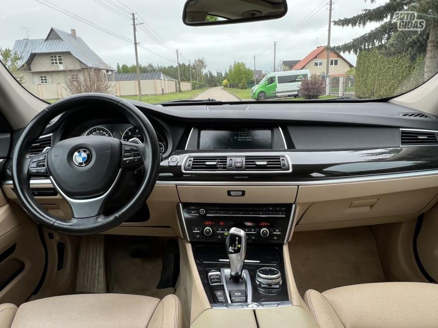 Grey BMW 530 Gran Turismo 2014 in Kedainiai, with an engine capacity of 3.00 L and mileage of 255 thousand km for 9950 €, photo 15 on AUTOMOTO.COM.LV
