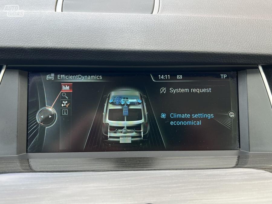 Grey BMW 530 Gran Turismo 2014 in Kedainiai, with an engine capacity of 3.00 L and mileage of 255 thousand km for 9950 €, photo 26 on AUTOMOTO.COM.LV