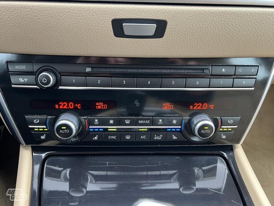 Grey BMW 530 Gran Turismo 2014 in Kedainiai, with an engine capacity of 3.00 L and mileage of 255 thousand km for 9950 €, photo 32 on AUTOMOTO.COM.LV