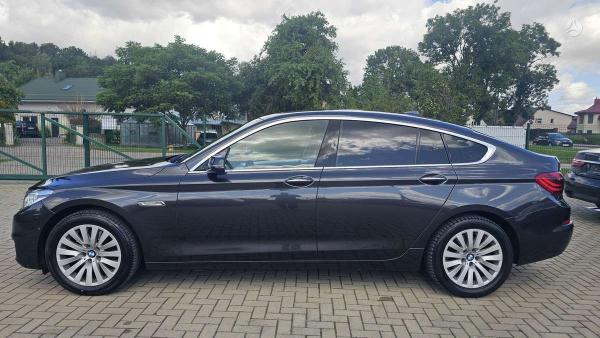 Pelēks BMW 530 Gran Turismo 2014 Prienai, ar dzinēja tilpumu 2.99 L un nobraukumu 188 tūkst. km par 12699 €, foto 6 vietnē AUTOMOTO.COM.LV