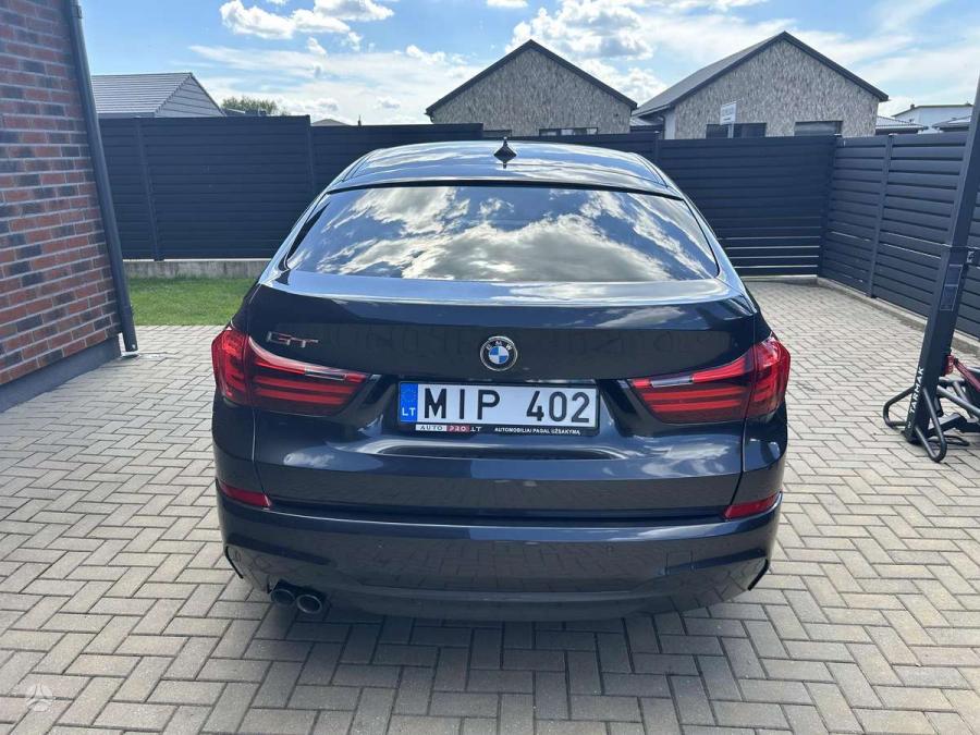 Pelēks BMW 530 Gran Turismo 2014 Kauņa, ar dzinēja tilpumu 2.99 L un nobraukumu 345 tūkst. km par 12500 €, foto 6 vietnē AUTOMOTO.COM.LV