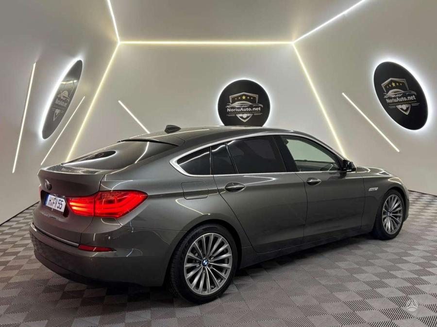 Grey BMW 530 Gran Turismo 2014 in Marijampole, with an engine capacity of 2.99 L and mileage of 267 thousand km for 13999 €, photo 16 on AUTOMOTO.COM.LV