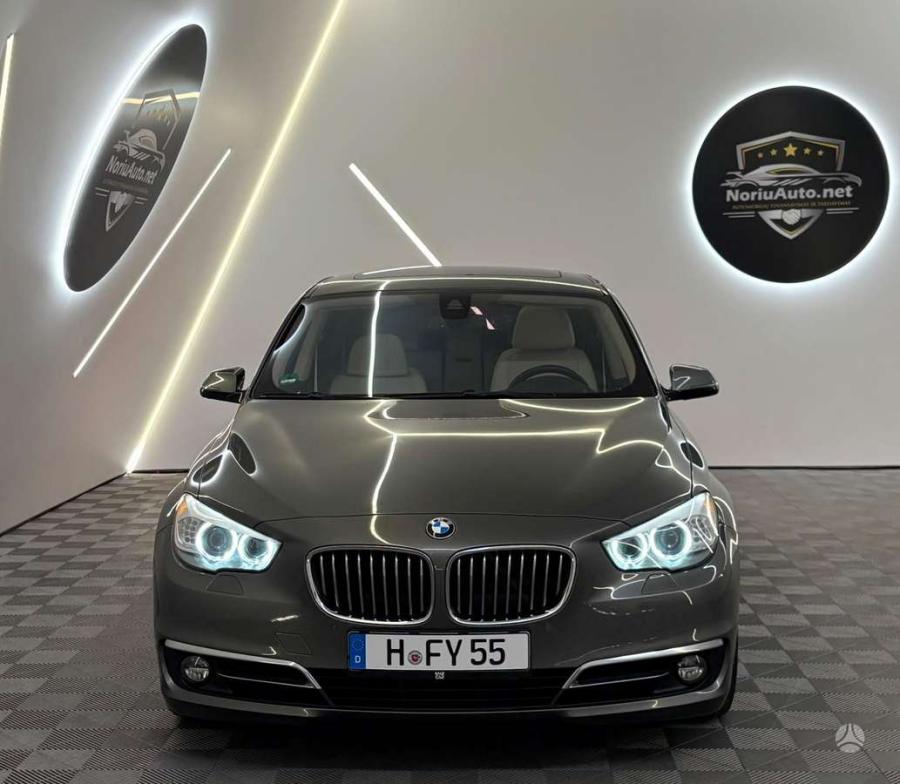 Grey BMW 530 Gran Turismo 2014 in Marijampole, with an engine capacity of 2.99 L and mileage of 267 thousand km for 13999 €, photo 17 on AUTOMOTO.COM.LV
