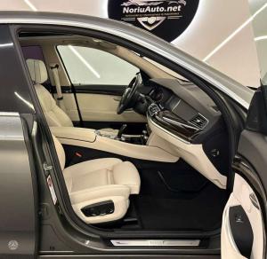 Grey BMW 530 Gran Turismo 2014 in Marijampole, with an engine capacity of 2.99 L and mileage of 267 thousand km for 13999 €, photo 22 on AUTOMOTO.COM.LV