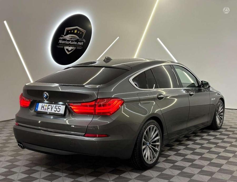 Grey BMW 530 Gran Turismo 2014 in Marijampole, with an engine capacity of 2.99 L and mileage of 267 thousand km for 13999 €, photo 32 on AUTOMOTO.COM.LV