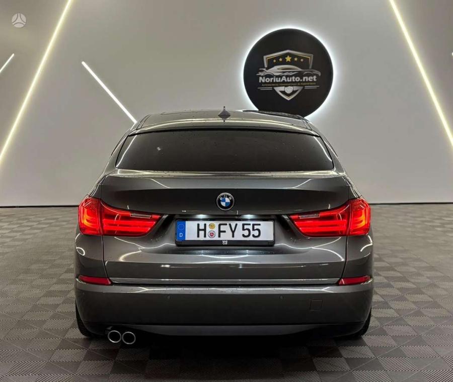 Grey BMW 530 Gran Turismo 2014 in Marijampole, with an engine capacity of 2.99 L and mileage of 267 thousand km for 13999 €, photo 33 on AUTOMOTO.COM.LV