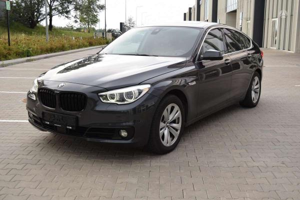 Pelēks BMW 530 Gran Turismo 2015 Viļņa, ar dzinēja tilpumu 2.99 L un nobraukumu 268 tūkst. km par 14750 €, foto 3 vietnē AUTOMOTO.COM.LV
