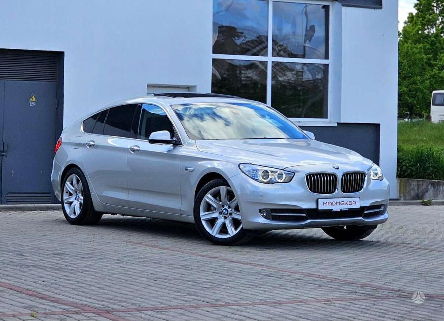 Grey BMW 530 Gran Turismo 2009 in Vilnius, with an engine capacity of 3.00 L and mileage of 262 thousand km for 8250 €, photo 1 on AUTOMOTO.COM.LV
