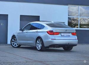 Grey BMW 530 Gran Turismo 2009 in Vilnius, with an engine capacity of 3.00 L and mileage of 262 thousand km for 8250 €, photo 7 on AUTOMOTO.COM.LV