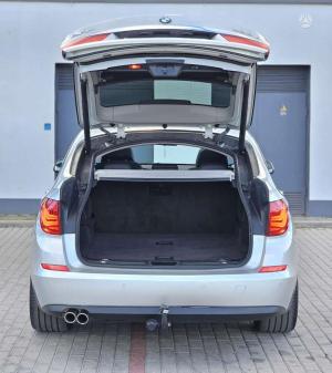 Grey BMW 530 Gran Turismo 2009 in Vilnius, with an engine capacity of 3.00 L and mileage of 262 thousand km for 8250 €, photo 19 on AUTOMOTO.COM.LV