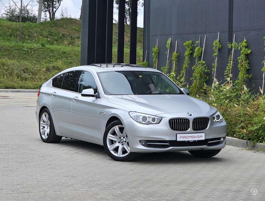Pelēks BMW 530 Gran Turismo 2009 Viļņa, ar dzinēja tilpumu 3.00 L un nobraukumu 262 tūkst. km par 7750 €, foto 8 vietnē AUTOMOTO.COM.LV