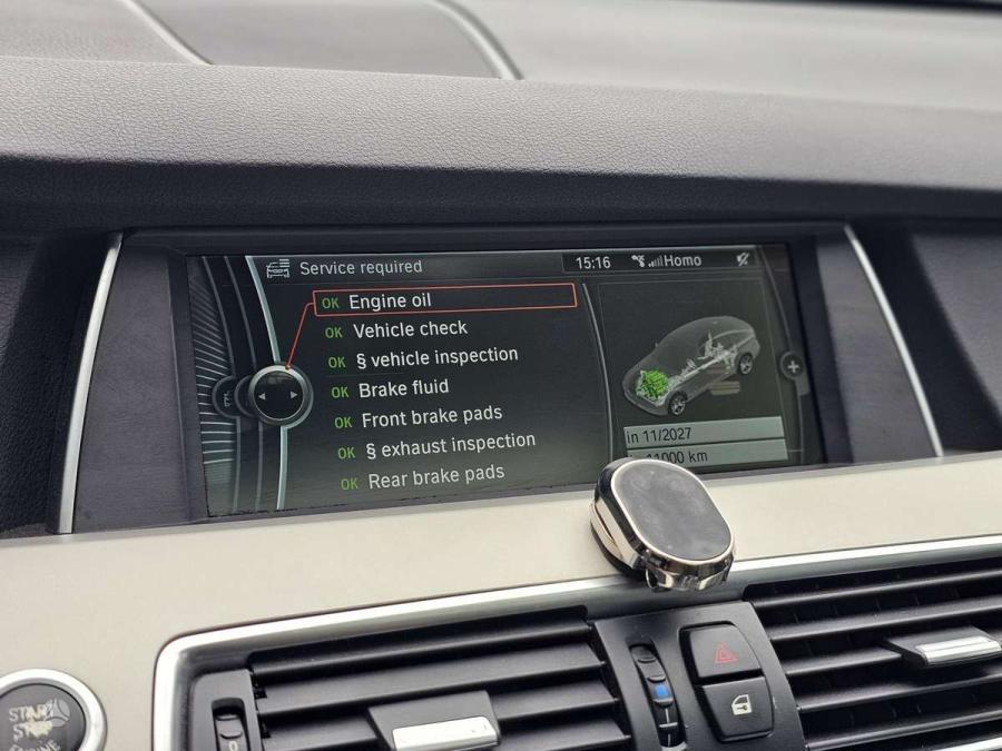Pelēks BMW 530 Gran Turismo 2009 Viļņa, ar dzinēja tilpumu 3.00 L un nobraukumu 262 tūkst. km par 7750 €, foto 42 vietnē AUTOMOTO.COM.LV