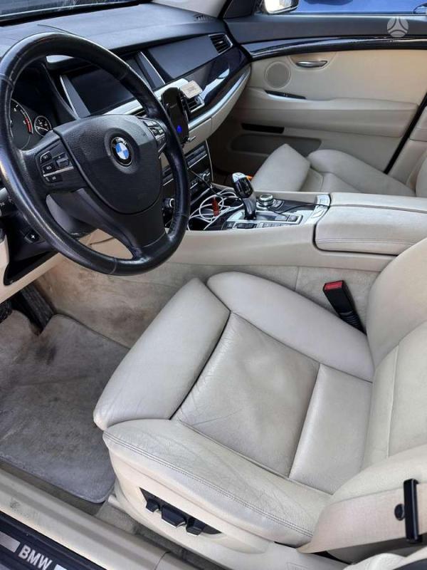 Pelēks BMW 530 Gran Turismo 2011 Viļņa, ar dzinēja tilpumu 2.99 L un nobraukumu 398 tūkst. km par 8900 €, foto 10 vietnē AUTOMOTO.COM.LV