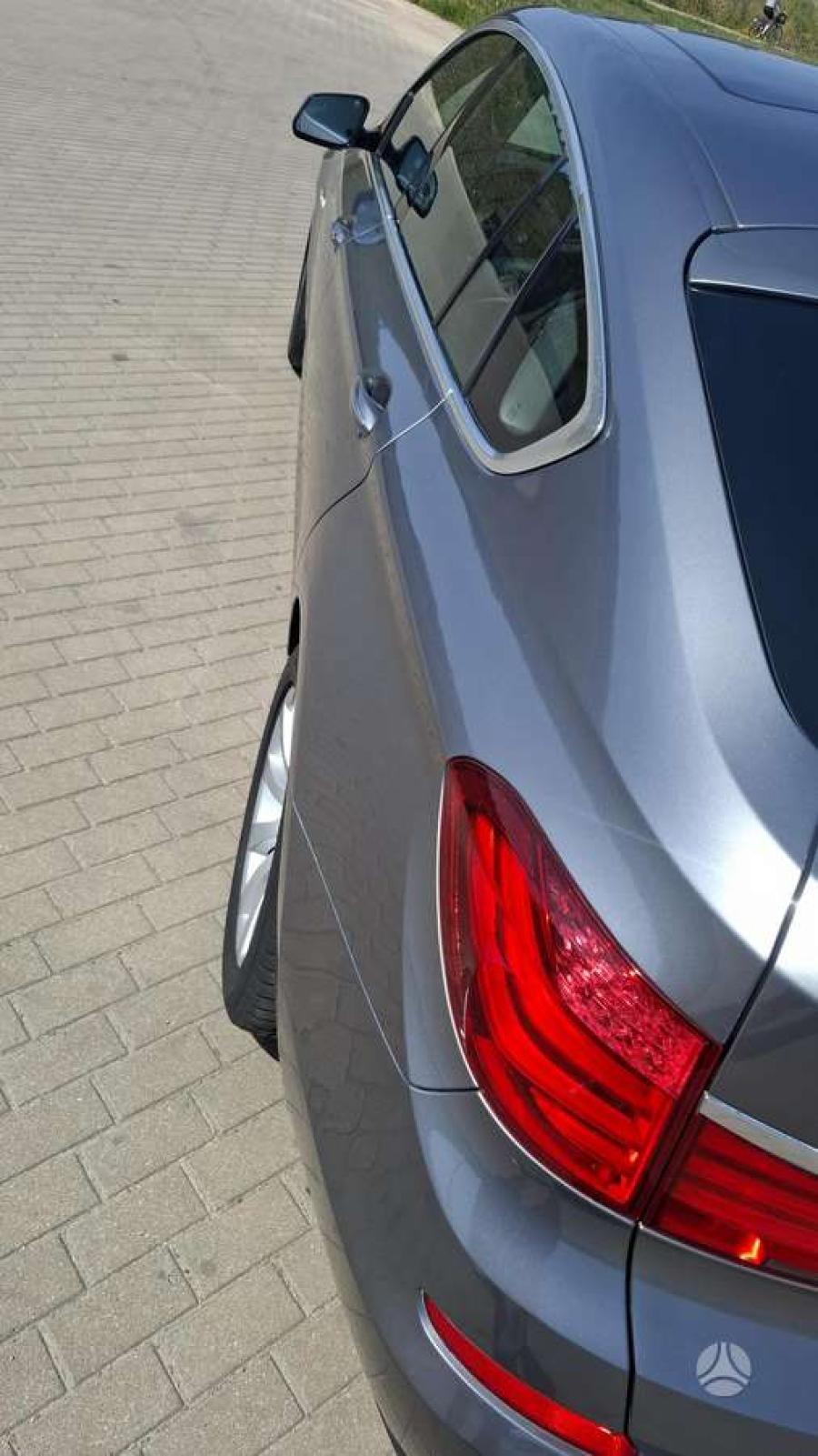 Pelēks BMW 530 Gran Turismo 2012 Kauņa, ar dzinēja tilpumu 2.99 L un nobraukumu 365 tūkst. km par 8000 €, foto 17 vietnē AUTOMOTO.COM.LV