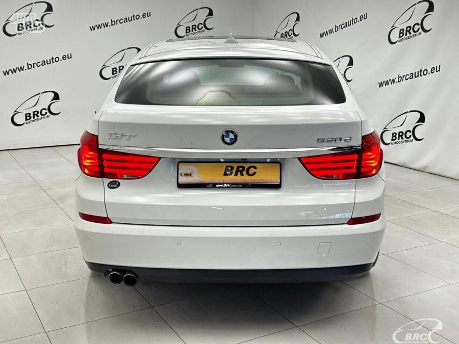 White BMW 530 Gran Turismo 2010 in Avizieniai, with an engine capacity of 3.00 L and mileage of 292 thousand km for 8500 €, photo 27 on AUTOMOTO.COM.LV