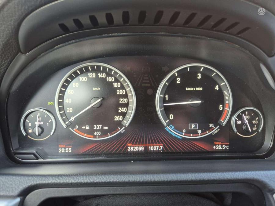 White BMW 530 Gran Turismo 2012 in Vilnius, with an engine capacity of 2.99 L and mileage of 382 thousand km for 8888 €, photo 19 on AUTOMOTO.COM.LV