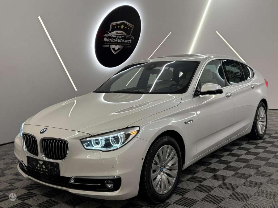 White BMW 530 Gran Turismo 2014 in Marijampole, with an engine capacity of 2.99 L and mileage of 325 thousand km for 15650 €, photo 27 on AUTOMOTO.COM.LV