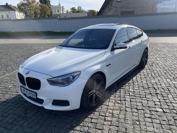 White BMW 530 Gran Turismo 2017 in Klaipeda, with an engine capacity of 3.00 L and mileage of 320 thousand km for 17800 €, photo 5 on AUTOMOTO.COM.LV