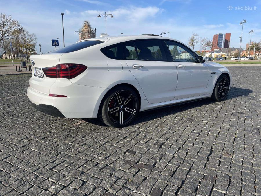 White BMW 530 Gran Turismo 2017 in Klaipeda, with an engine capacity of 3.00 L and mileage of 320 thousand km for 17800 €, photo 8 on AUTOMOTO.COM.LV