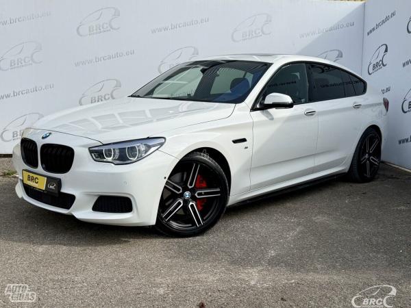 White BMW 530 Gran Turismo 2017 in Avizieniai, with an engine capacity of 3.00 L and mileage of 318 thousand km for 15700 €, photo 1 on AUTOMOTO.COM.LV
