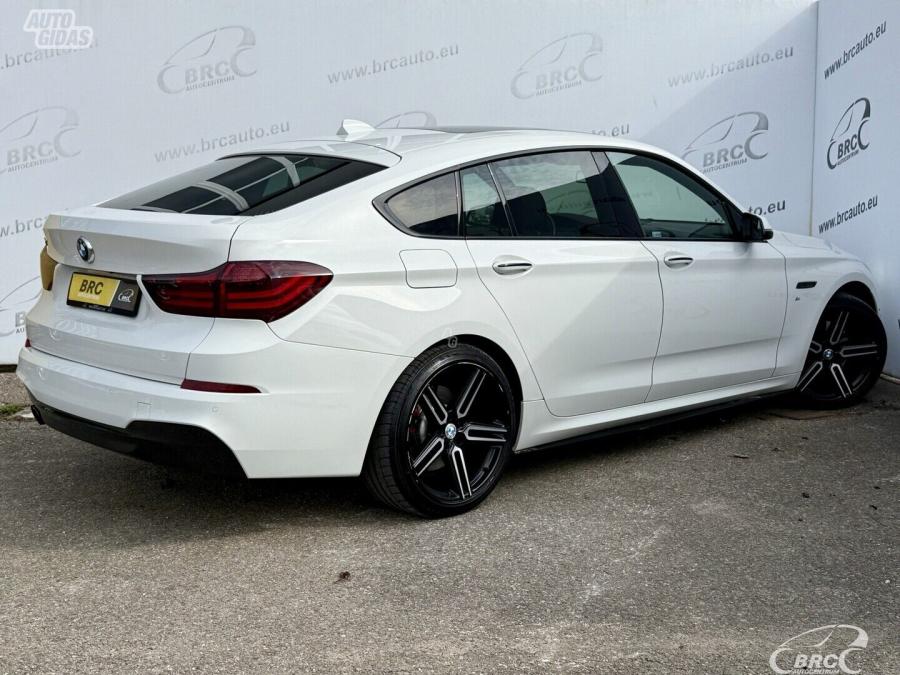 White BMW 530 Gran Turismo 2017 in Avizieniai, with an engine capacity of 3.00 L and mileage of 318 thousand km for 15700 €, photo 2 on AUTOMOTO.COM.LV