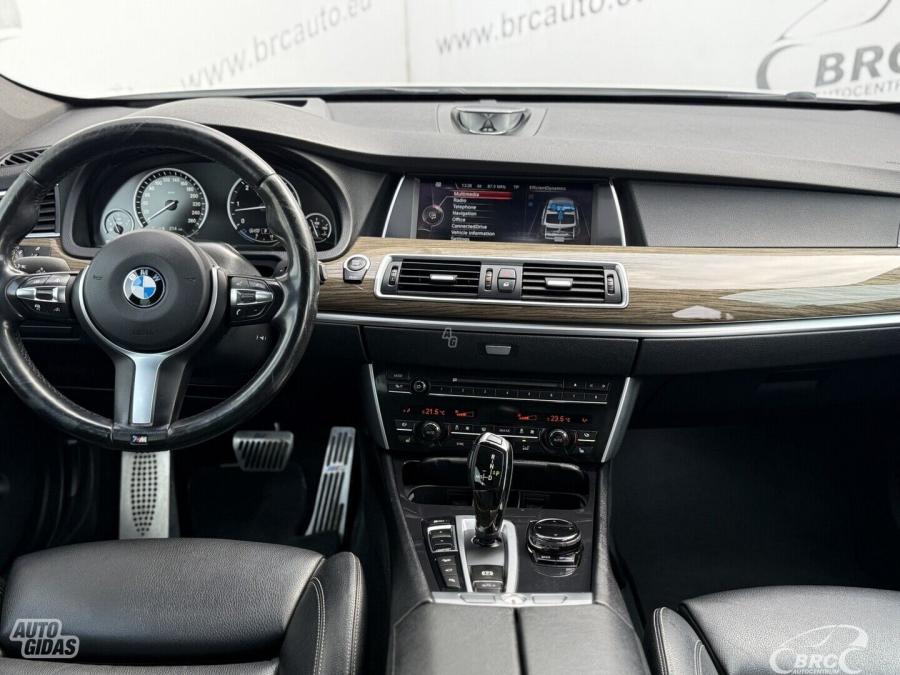 White BMW 530 Gran Turismo 2017 in Avizieniai, with an engine capacity of 3.00 L and mileage of 318 thousand km for 15700 €, photo 3 on AUTOMOTO.COM.LV