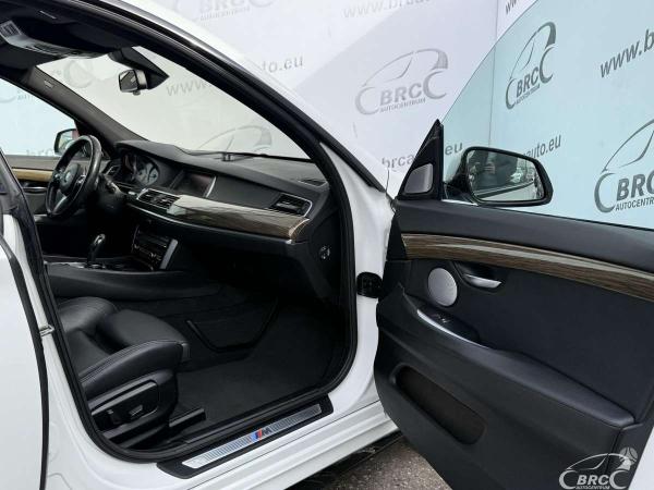 White BMW 530 Gran Turismo 2017 in Klaipeda, with an engine capacity of 2.99 L and mileage of 318 thousand km for 13900 €, photo 7 on AUTOMOTO.COM.LV