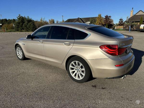 Yellow BMW 530 Gran Turismo 2011 in Vilnius, with an engine capacity of 3.00 L and mileage of 393 thousand km for 8300 €, photo 3 on AUTOMOTO.COM.LV