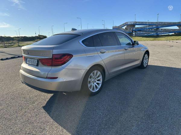 Yellow BMW 530 Gran Turismo 2011 in Vilnius, with an engine capacity of 3.00 L and mileage of 393 thousand km for 8300 €, photo 5 on AUTOMOTO.COM.LV